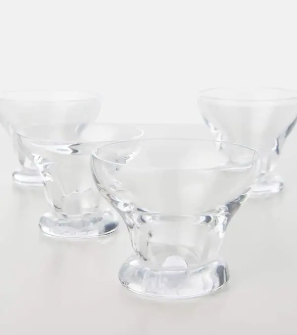 MILENA KLING Overflow Set Of 4 Glasses