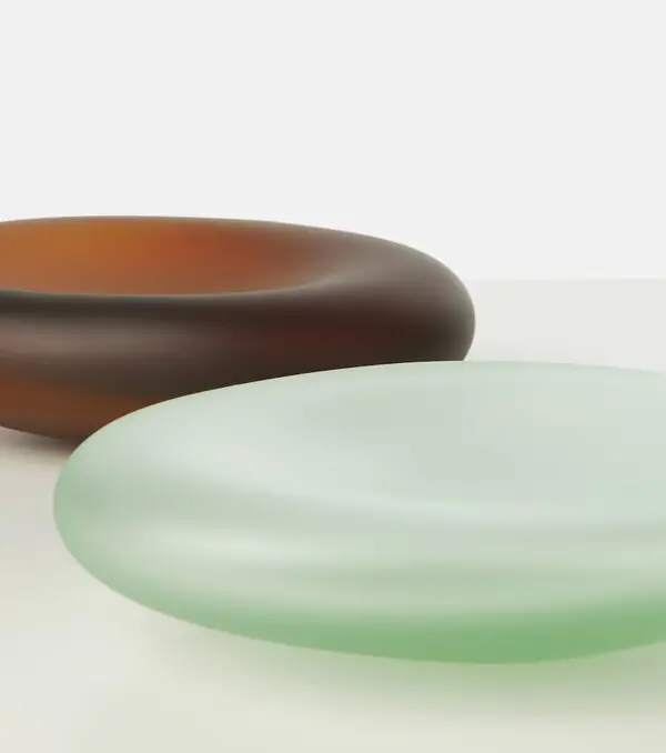 MILENA KLING Seaglass Medium Glass Decorative Object - Green