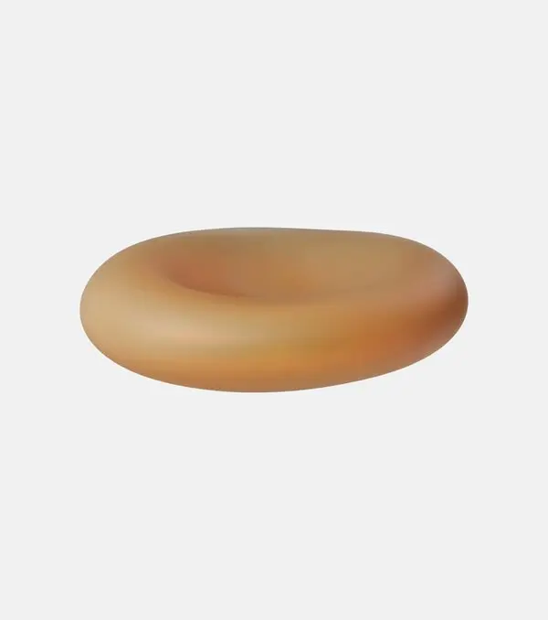 MILENA KLING Seaglass Medium Glass Decorative Object - Orange