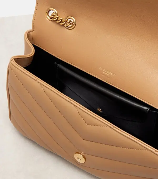 Saint Laurent Loulou Medium Leather Shoulder Bag