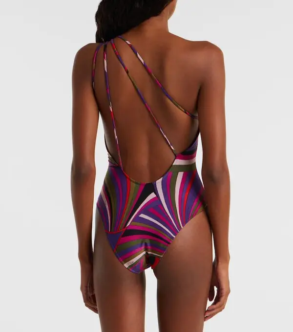 Emilio Pucci Iride Printed One-piece Swimsuit - Multicoloured