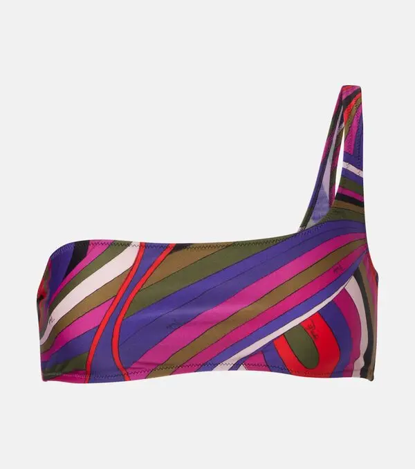 Emilio Pucci Iride Bikini Top - Multicoloured