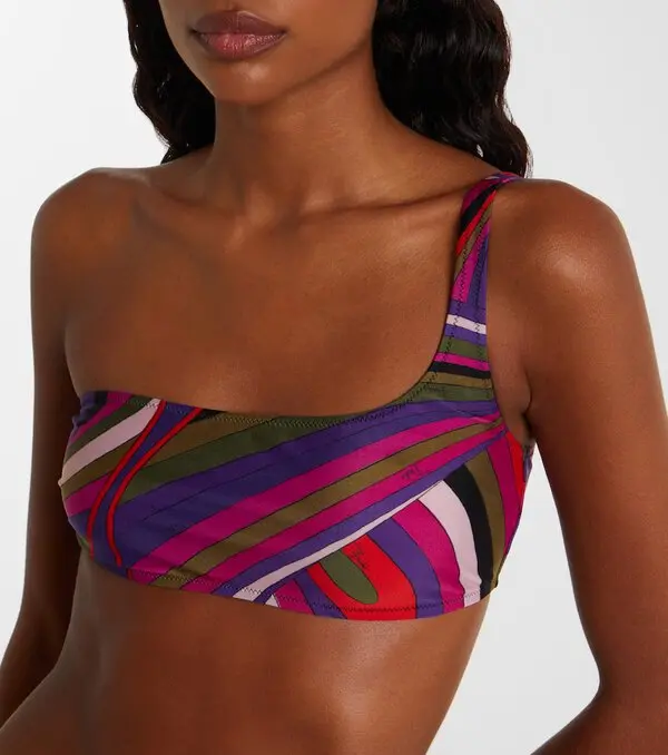 Emilio Pucci Iride Bikini Top - Multicoloured