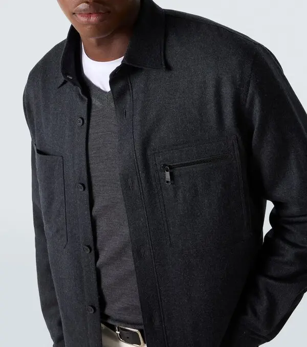 Zegna Wool Overshirt