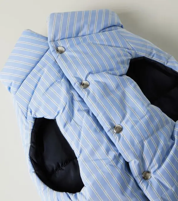 Moncler Poldo Dog Couture Striped Dog Coat