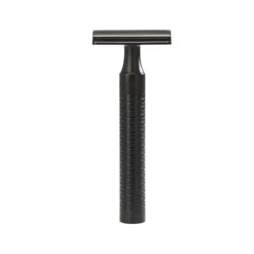 MUHLE Rocca Jet Black Stainless Steel Safety Razor - Matte-black