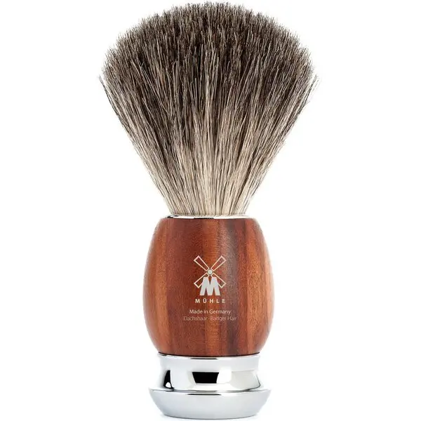 MUHLE Vivo Pure Badger Shaving Brush - Plumwood
