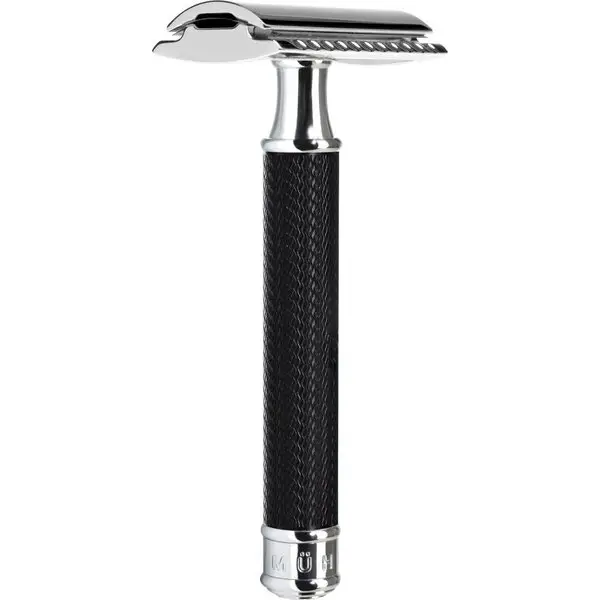 MUHLE Traditional Black/chrome Safety Razor - Black And Chrome