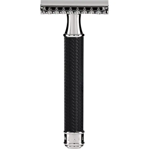 MUHLE Traditional Black/chrome Safety Razor - Black And Chrome