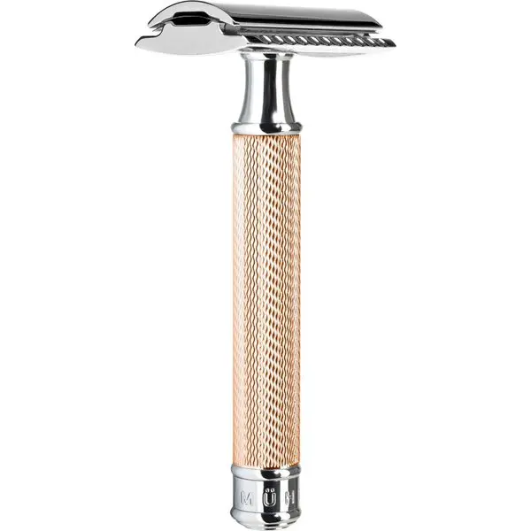 MUHLE Traditional Safety Razor Closed Comb - Rose Gold