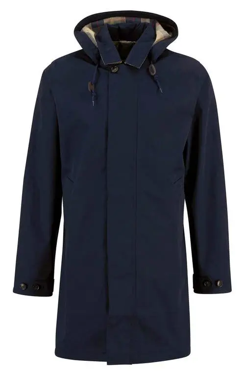 Barbour Lorig Waterproof Raincoat - Navy