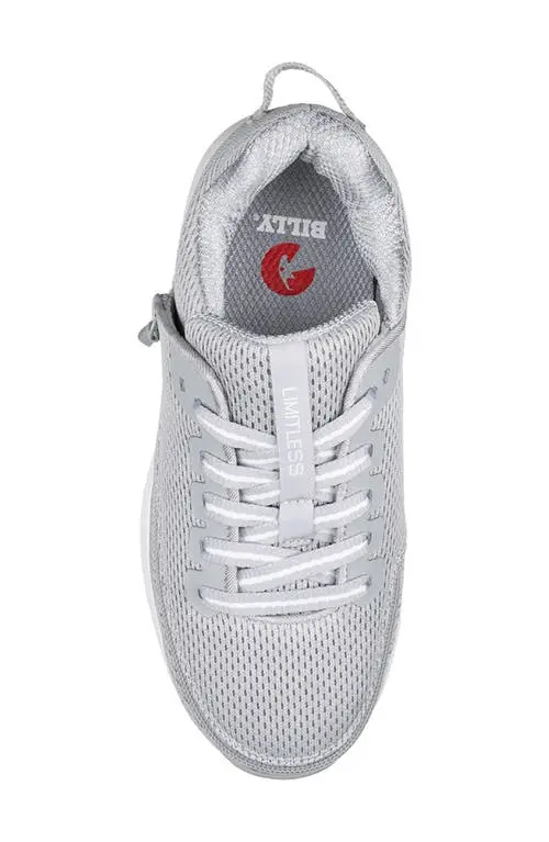BILLY FOOTWEAR Limitless Zip Around Sneaker - Grey