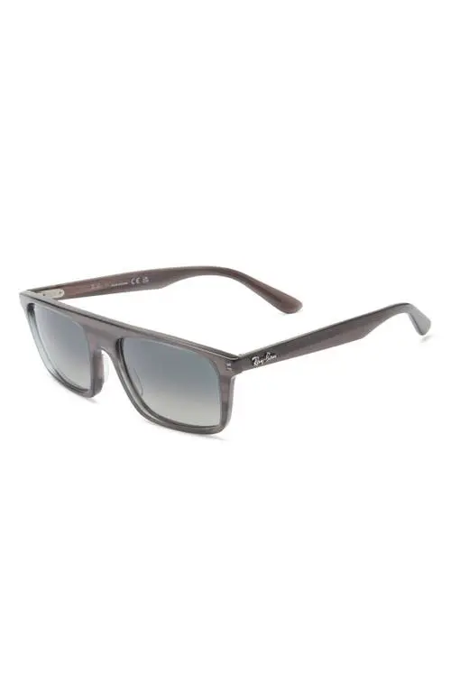 Ray-ban 57mm Gradient Square Sunglasses