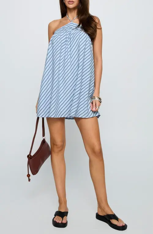 Princess Polly Striped Halter Mini Dress