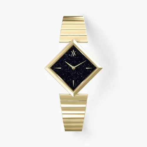 VANNA Luna Bracelet Watch - Black Sandstone