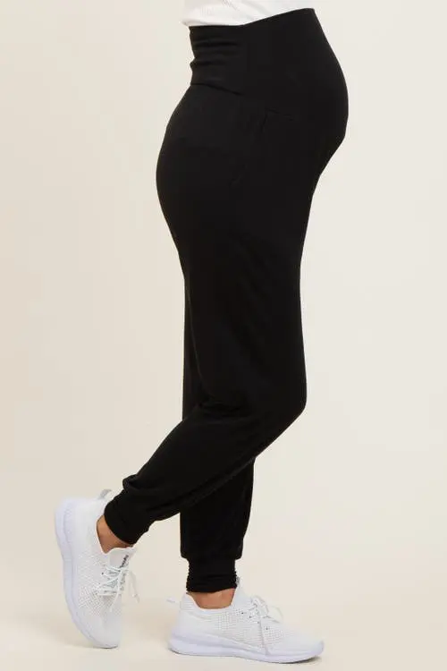 PINKBLUSH Knit Maternity Joggers
