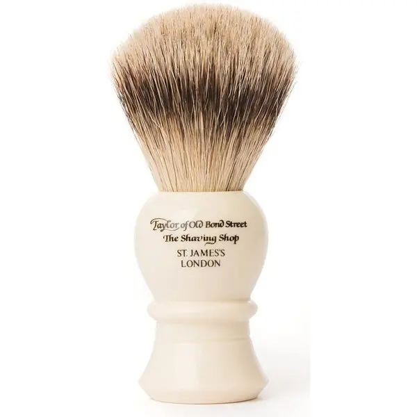 TAYLOR OF OLD BOND STREET Super Badger Brush - Ivory