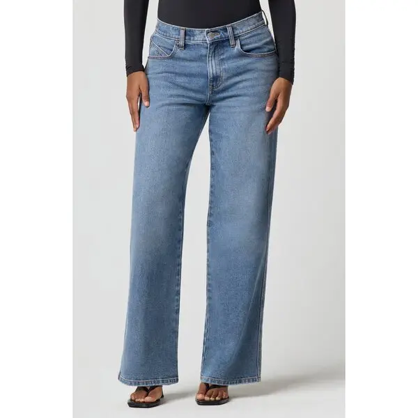 FLORENCE BY MILLS Boyfriend Wide Leg Jeans