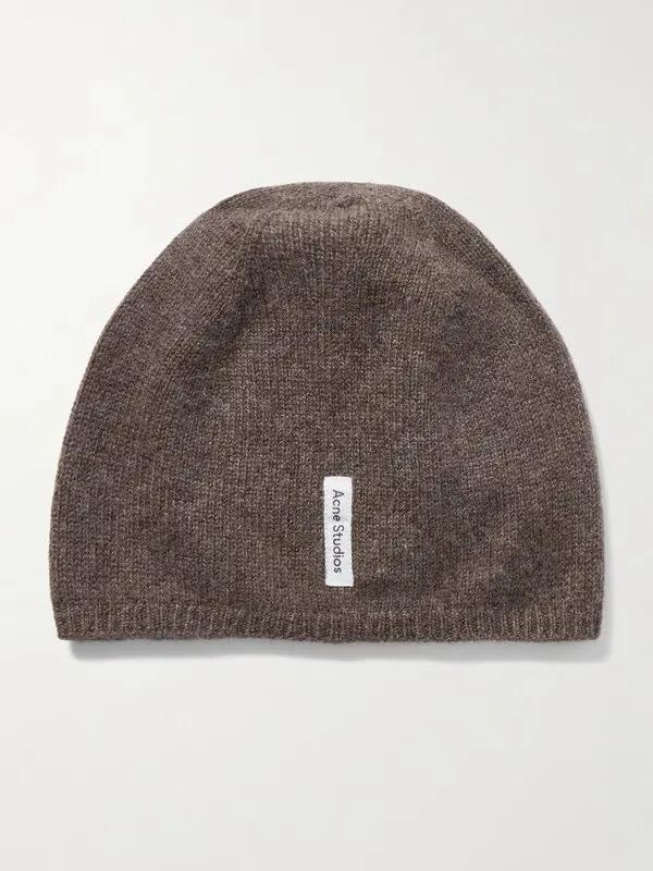 Acne Studios Kassia Cashmere Beanie - Neutrals