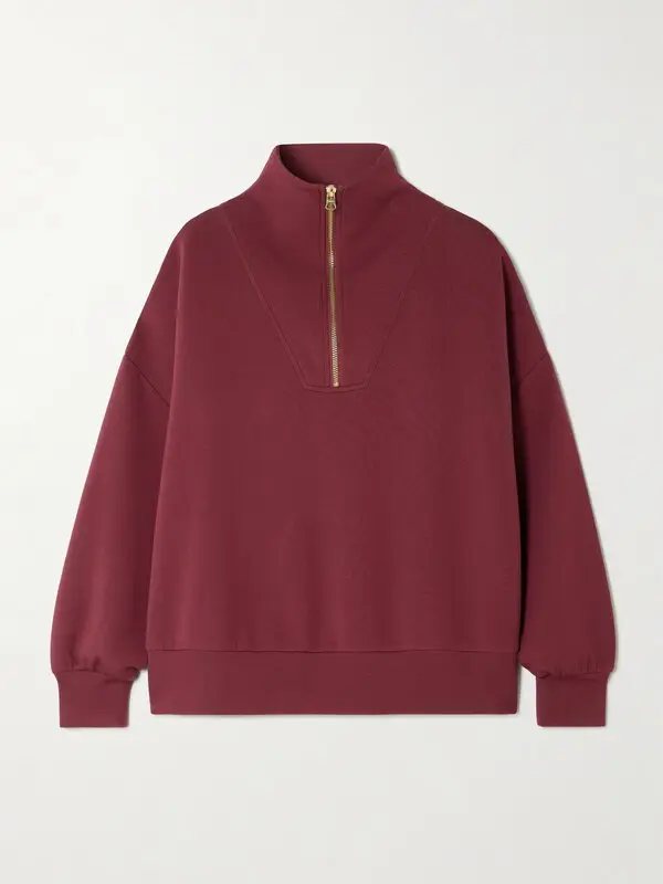 Varley Hawley Doublesoft Sweatshirt - Burgundy