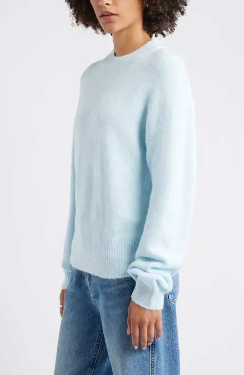 OPEN EDIT Cozy Crewneck Sweater - Blue Delicate