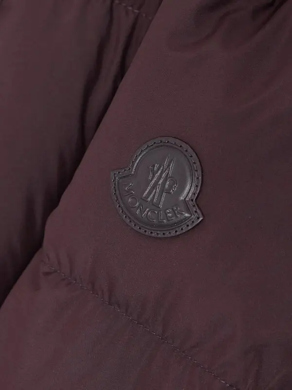 Moncler Estom Hooded Quilted Shell Down Jacket - Brown