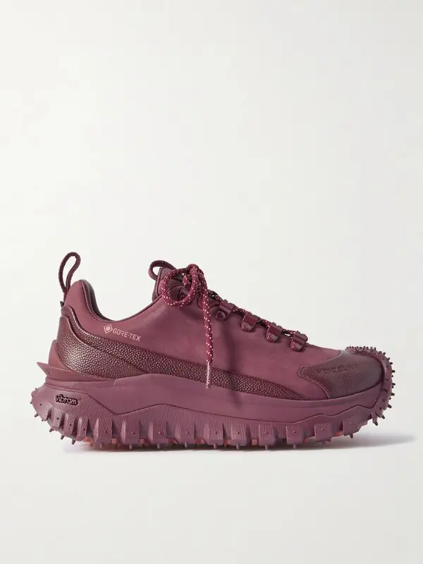 Moncler Trailgrip Apex2gtx Sneakers - Burgundy