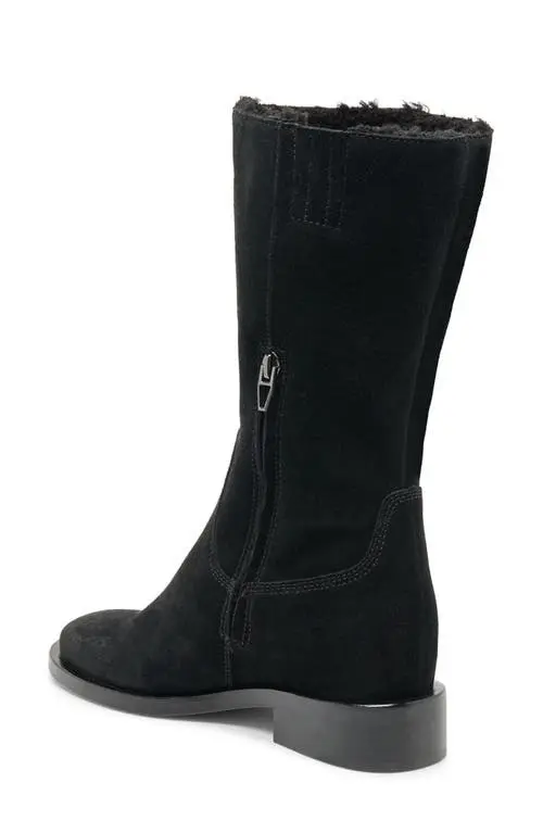 Dolce Vita Kedra H2o Waterproof Boots - Onyx Suede H2o