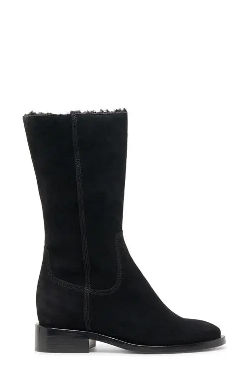 Dolce Vita Kedra H2o Waterproof Boots - Onyx Suede H2o