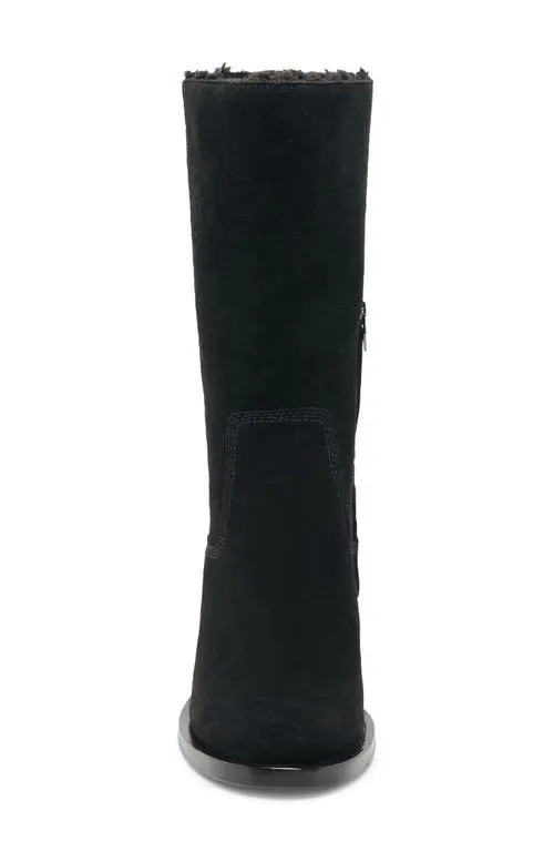 Dolce Vita Kedra H2o Waterproof Boots - Onyx Suede H2o