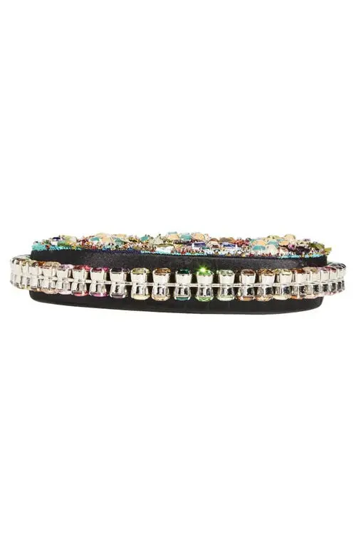 L’ALINGI Eternity Crystal Embellished Clutch