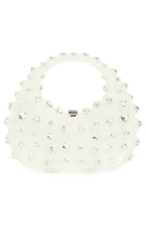 L’ALINGI Iced Meleni Crystal Embellished Handbag