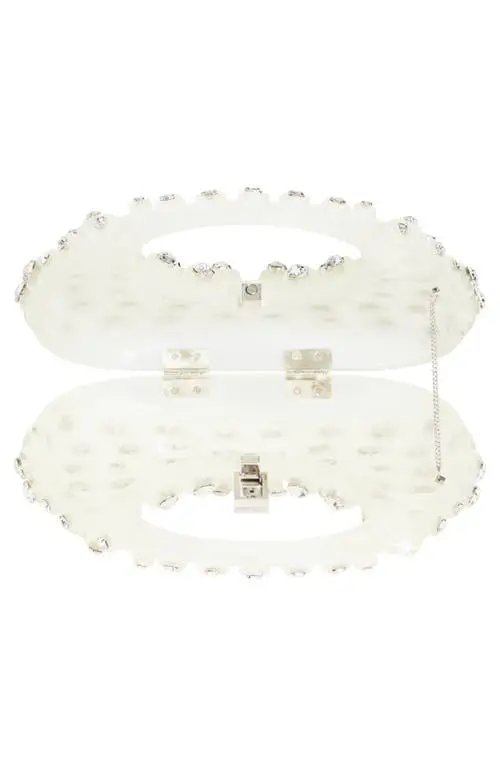 L’ALINGI Iced Meleni Crystal Embellished Handbag