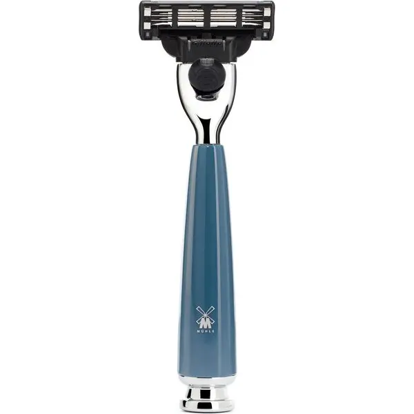 MUHLE Rytmo Mach3 Razor - Petrol Blue