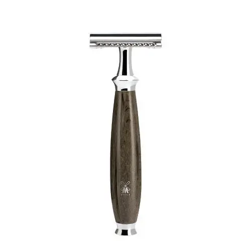MUHLE Purist Closed Comb Safety Razor - Grained Beech