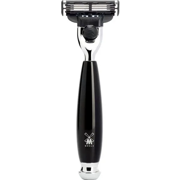MUHLE Vivo Resin Mach-3 Razor - Black