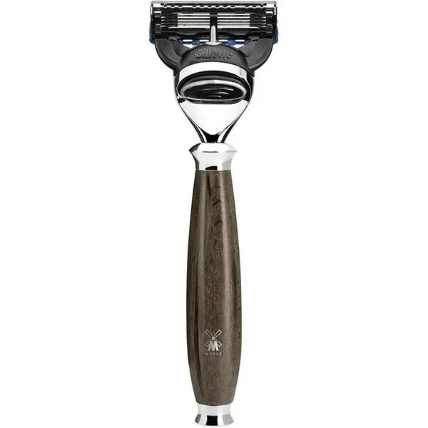 MUHLE Purist Fusion Razor - Grained Beech