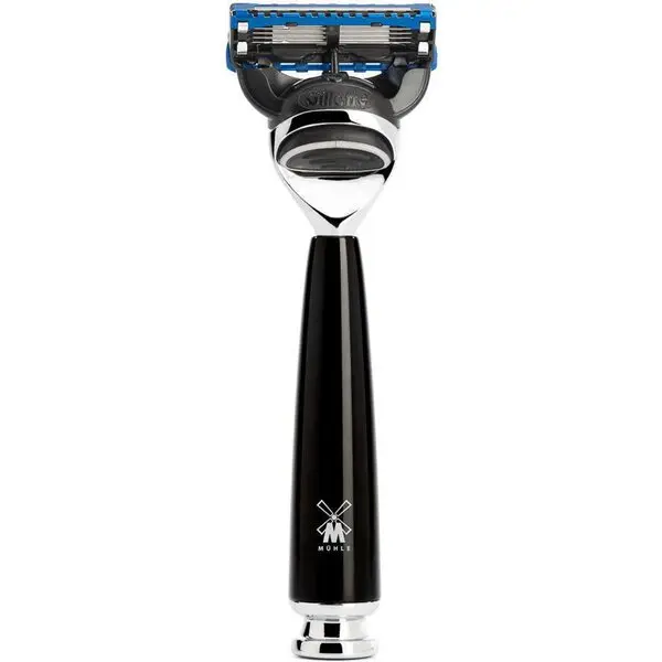 MUHLE Rytmo Black Fusion Razor - Black/ Chrome