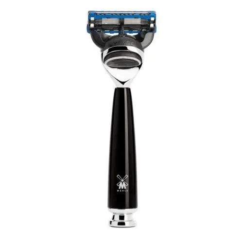 MUHLE Rytmo Black Fusion Razor - Black/chrome