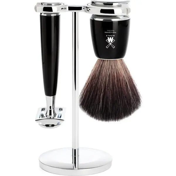 MUHLE Rytmo 3-piece Shaving Set - Black