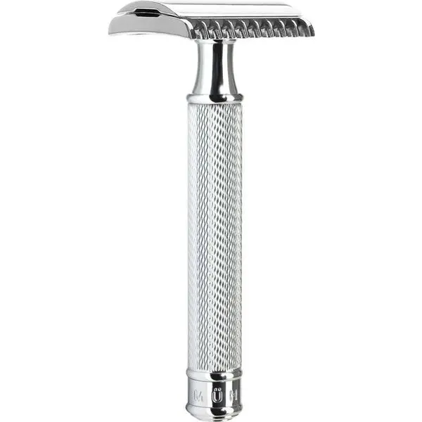 MUHLE Traditional Chrome Safety Razoropen Comb - Silver