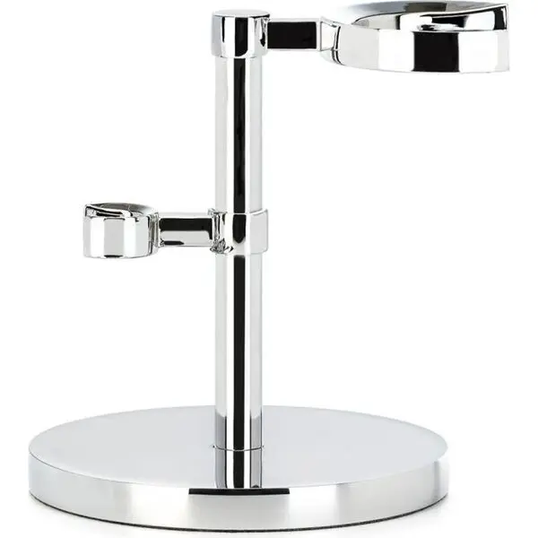 MUHLE Hexagon Shaving Brush & Razor Stand - Chrome