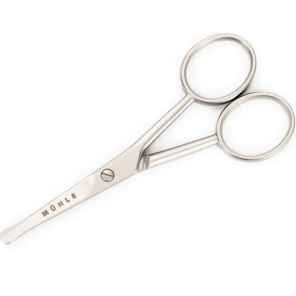 MUHLE Facial Hair Trimming Scissors - Chrome
