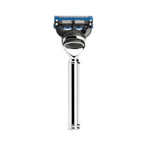 MUHLE Travel Chrome Fusion Travel Razor - Silver