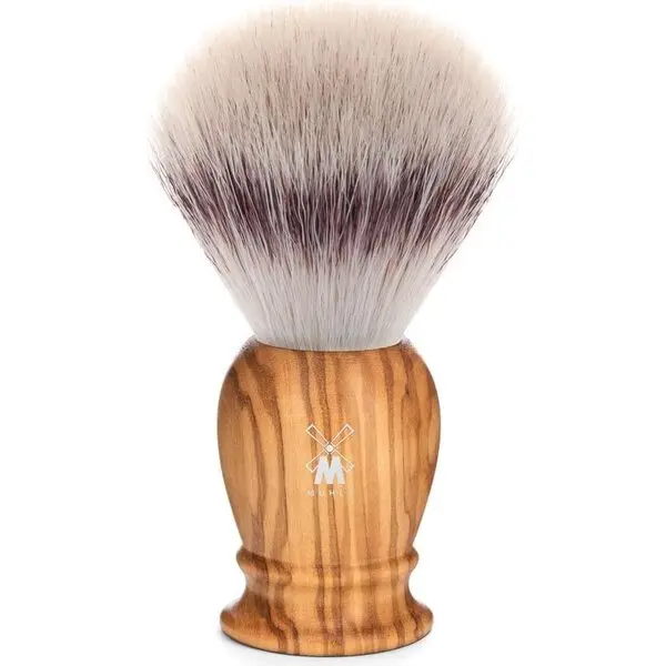 MUHLE Classic Large Silvertip Fiber Shaving Brush - Olive Wood