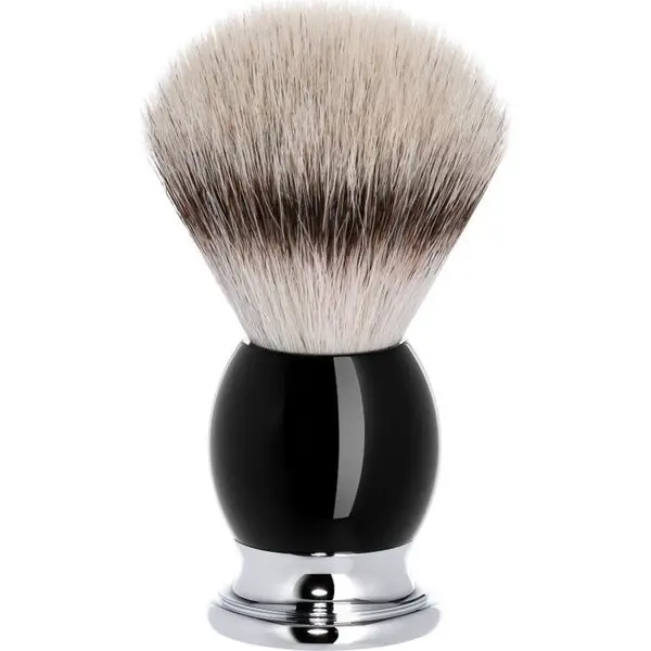 MUHLE Sophist Silvertip Fiber Shaving Brush - Black