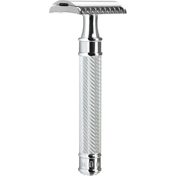 MUHLE Traditional Large Safety Razoropen Comb - Chrome