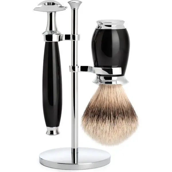 MUHLE Purist 3-piece Shaving Set - Black