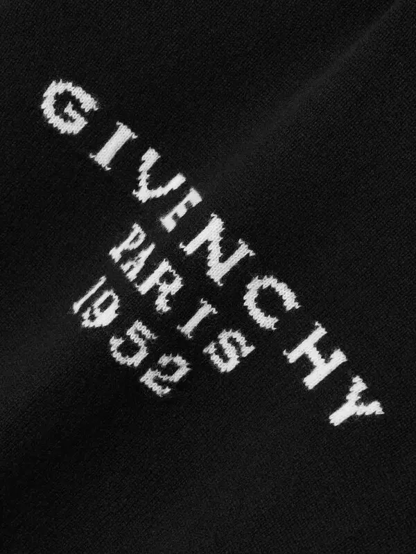 Givenchy Intarsia Wool And Cashmere-blend Sweater