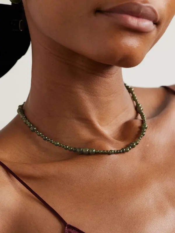 SOPHIE BUHAI Constellation Silver Necklace - Jade